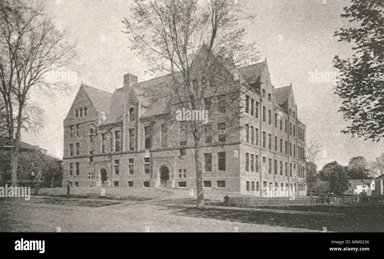 New State Normal School. Westfield. 1891 Stock Photo - Alamy