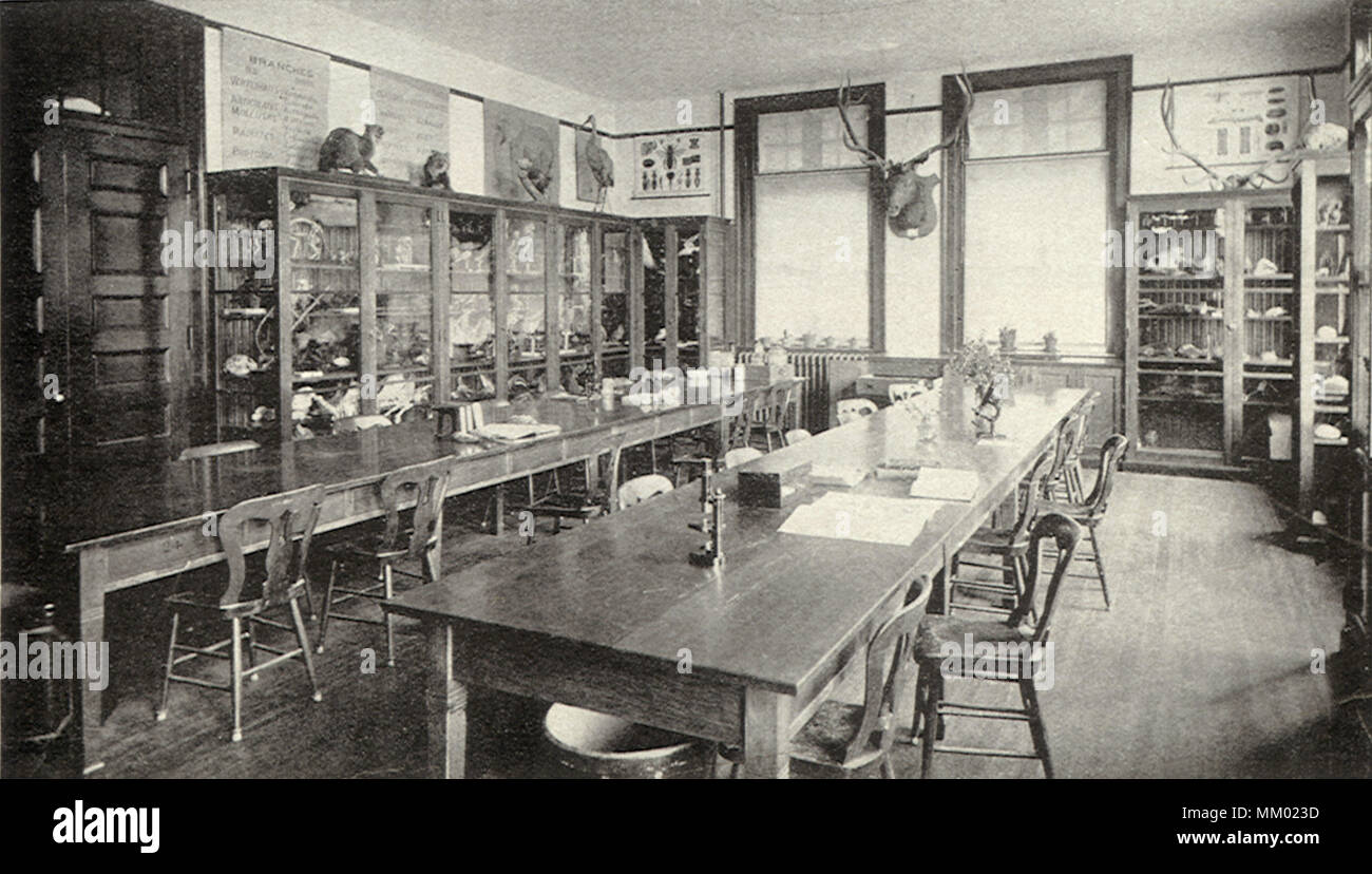 Westfield State Normal School. Westfield. 1891 Stock Photo - Alamy