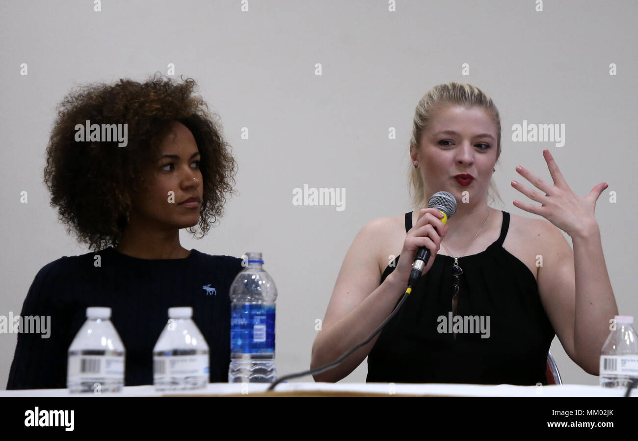 2018 ClexaCon Day2 Featuring: Erica Luttrell, Bryn Apprill Where: Las ...