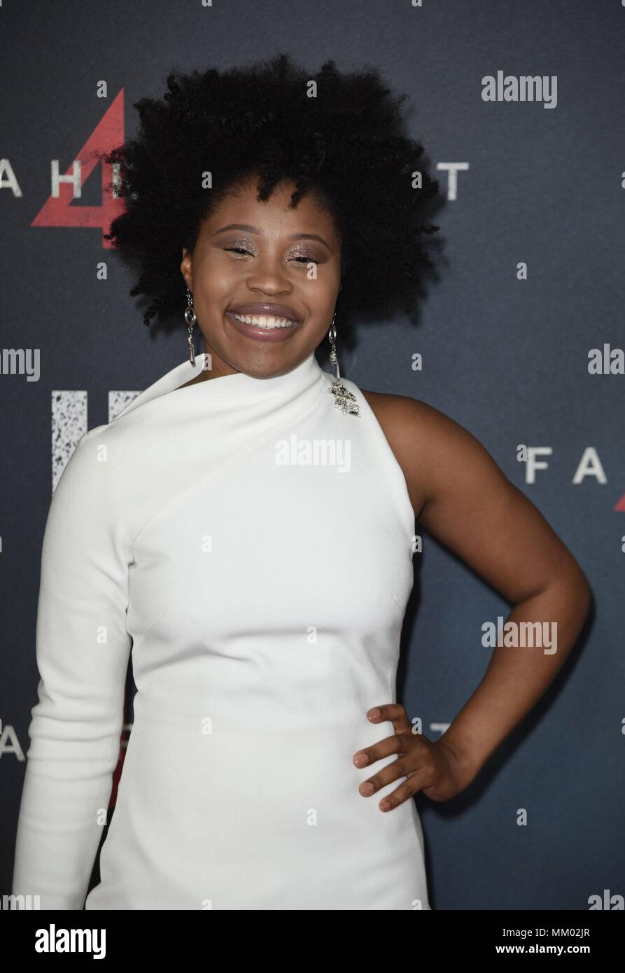 New York, NY, USA. 8th May, 2018. Dominique Fishback at arrivals for ...