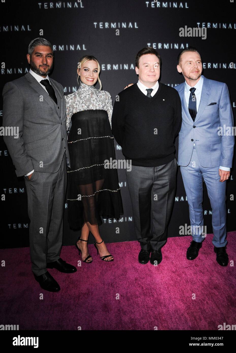 Los Angeles, CA, USA. 8th May, 2018. Vaughn Stein, Margot Robbie, Mike ...
