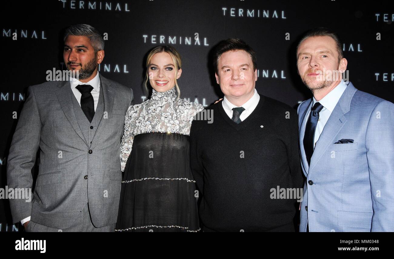 Los Angeles, CA, USA. 8th May, 2018. Vaughn Stein, Margot Robbie, Mike ...