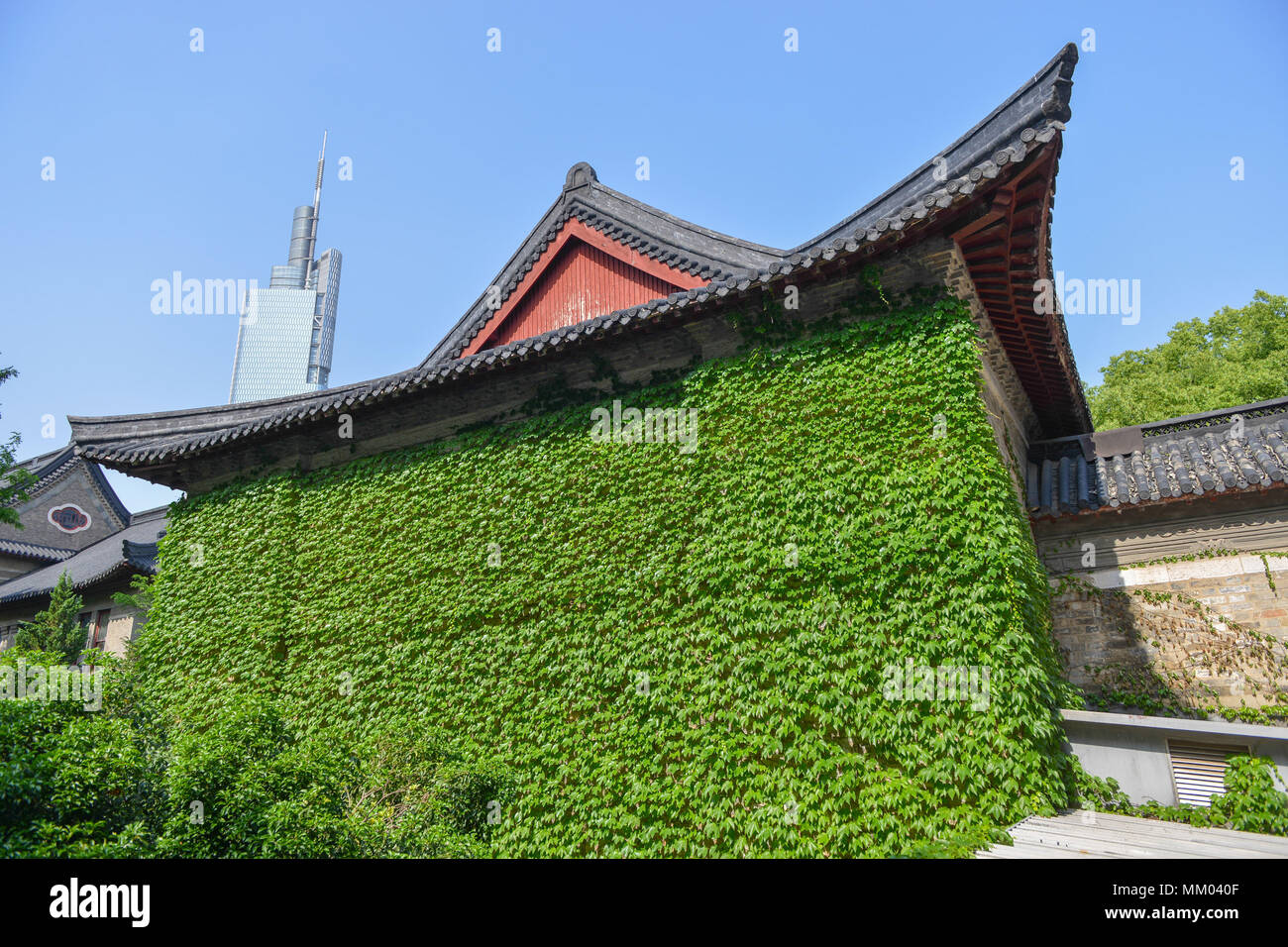 Architecture combining chinese and western styles hi-res stock ...