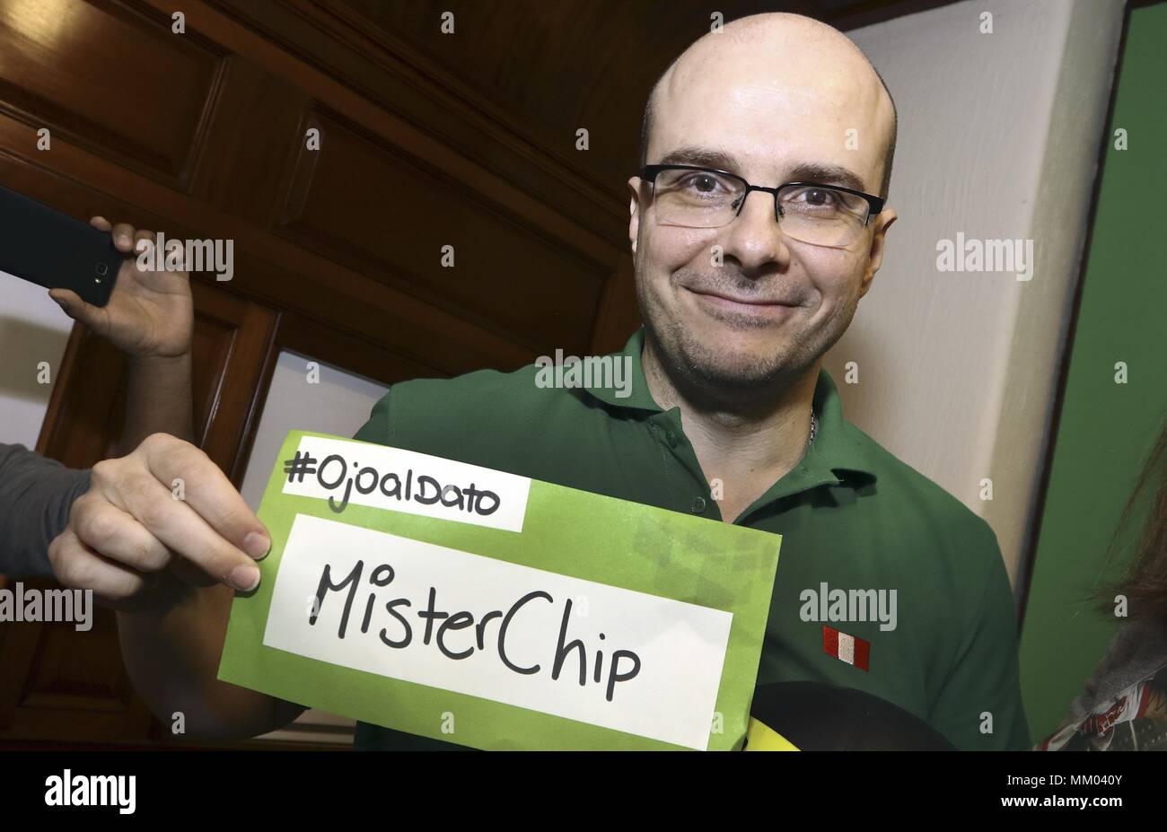 MISTER CHIP EN LIMA ESTADISTICO DEL FUTBOL MUNDIAL FOTO: ROLLY REYNA/EL ...