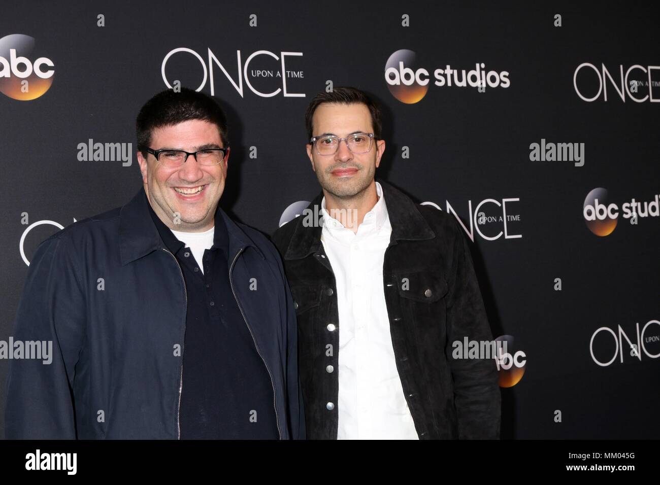 West Hollywood, CA. 8th May, 2018. Adam Horowitz, Edward Kitsis at ...