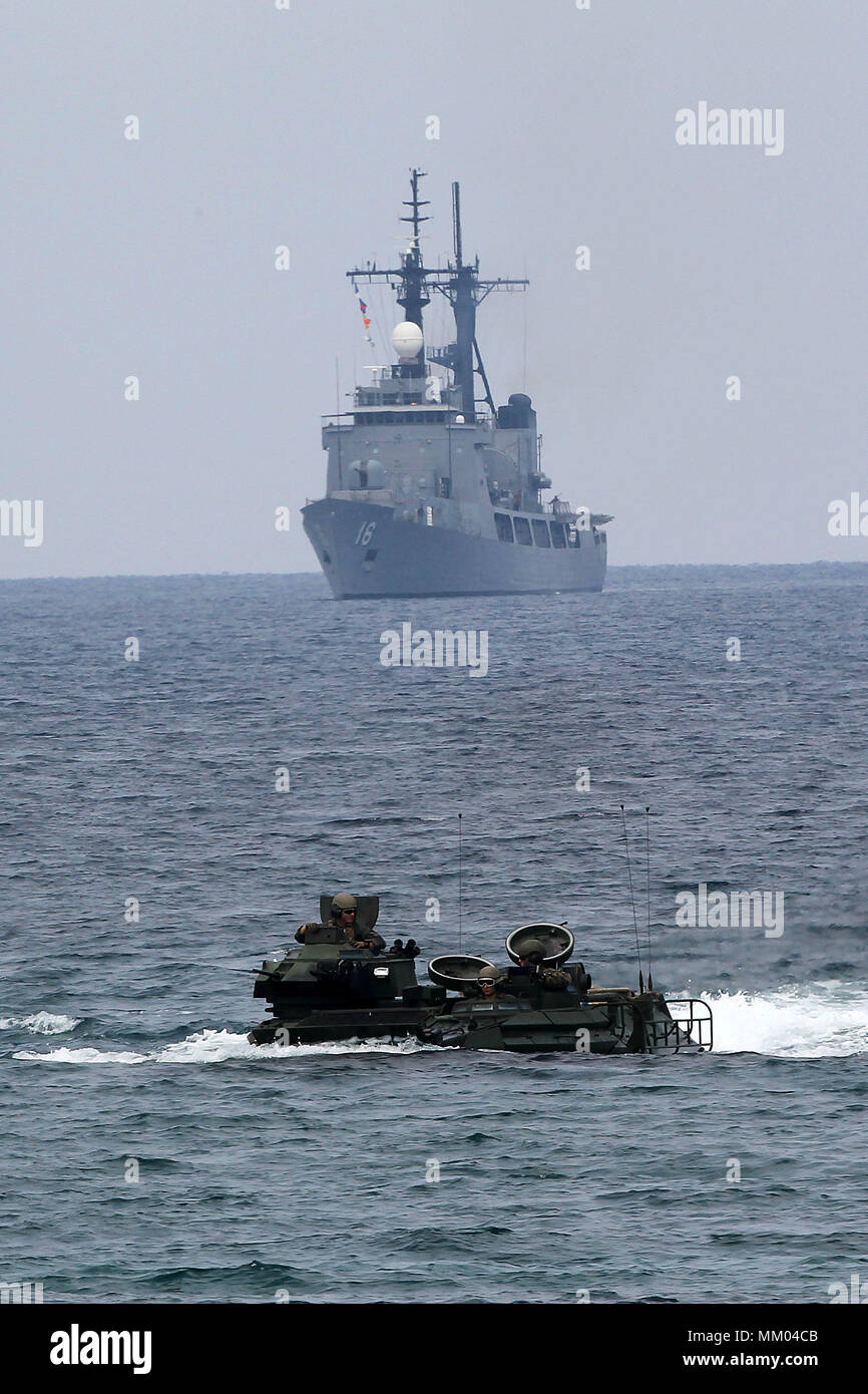 Zambales, Philippines. 9th May, 2018. An Assault Amphibious Vehicle ...
