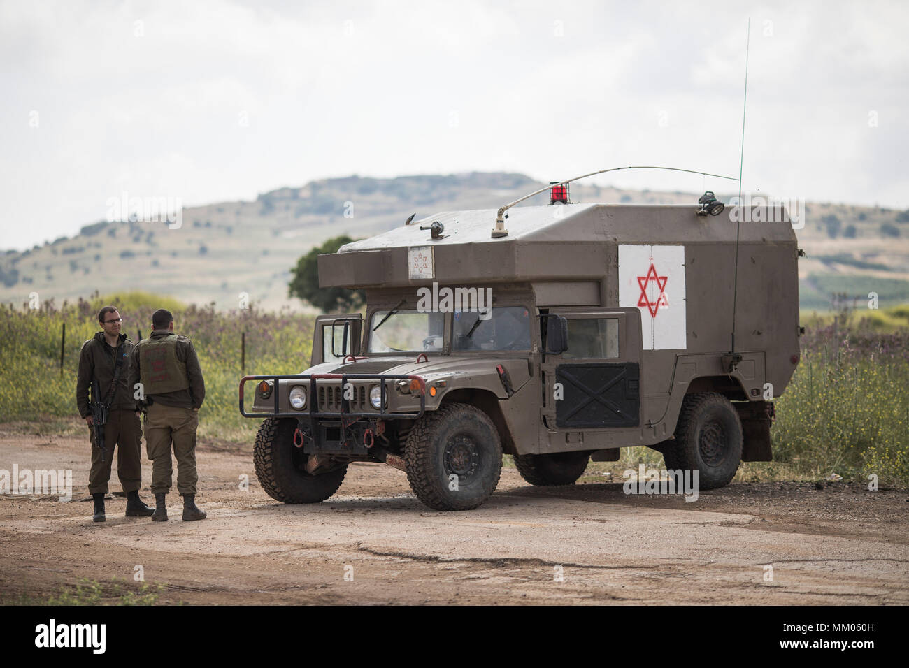 Israeli military vehicles hi-res stock photography and images - Alamy