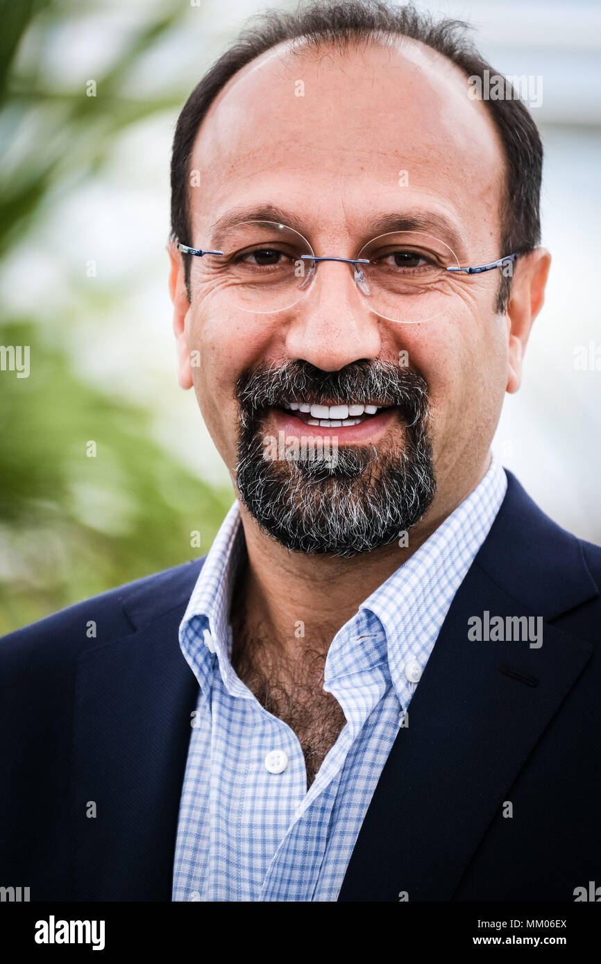 Cannes, France. 9th May, 2018. Asghar Farhadi at a photocall for ...