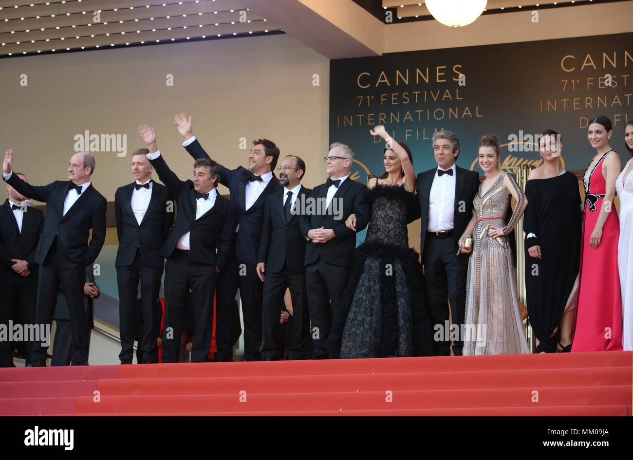 Cannes, France. 8th May, 2018. CANNES, FRANCE - MAY 08: (L-R) Producer ...