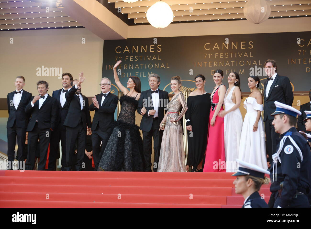 Cannes, France. 8th May, 2018. CANNES, FRANCE - MAY 08: (L-R) Producer ...