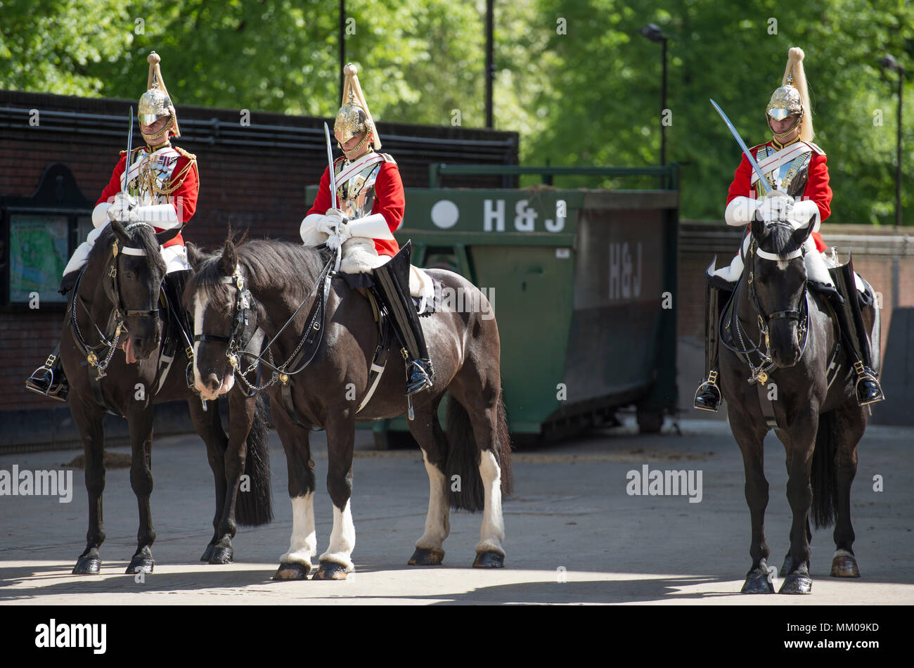 Household cavalry regiment hi-res stock photography and images - Alamy