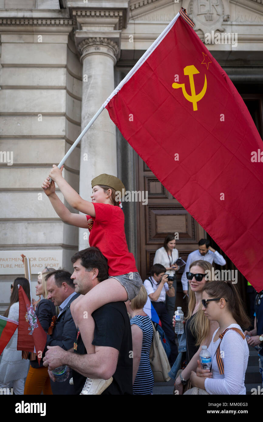 London, UK 9th May 2018: Russians and Russian-speakers from around the ...