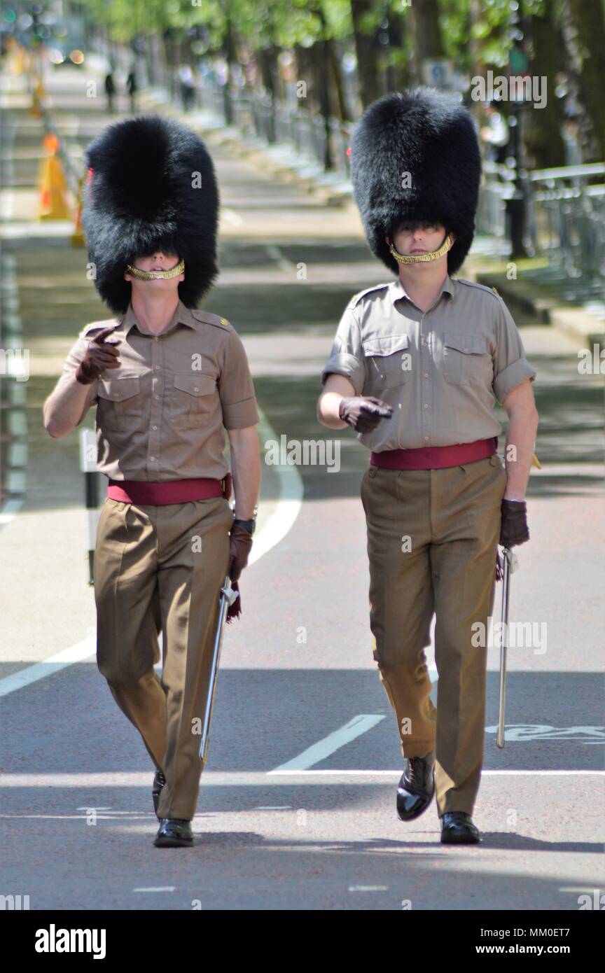 Trooping The Colour Rehearsal Stock Photo Alamy
