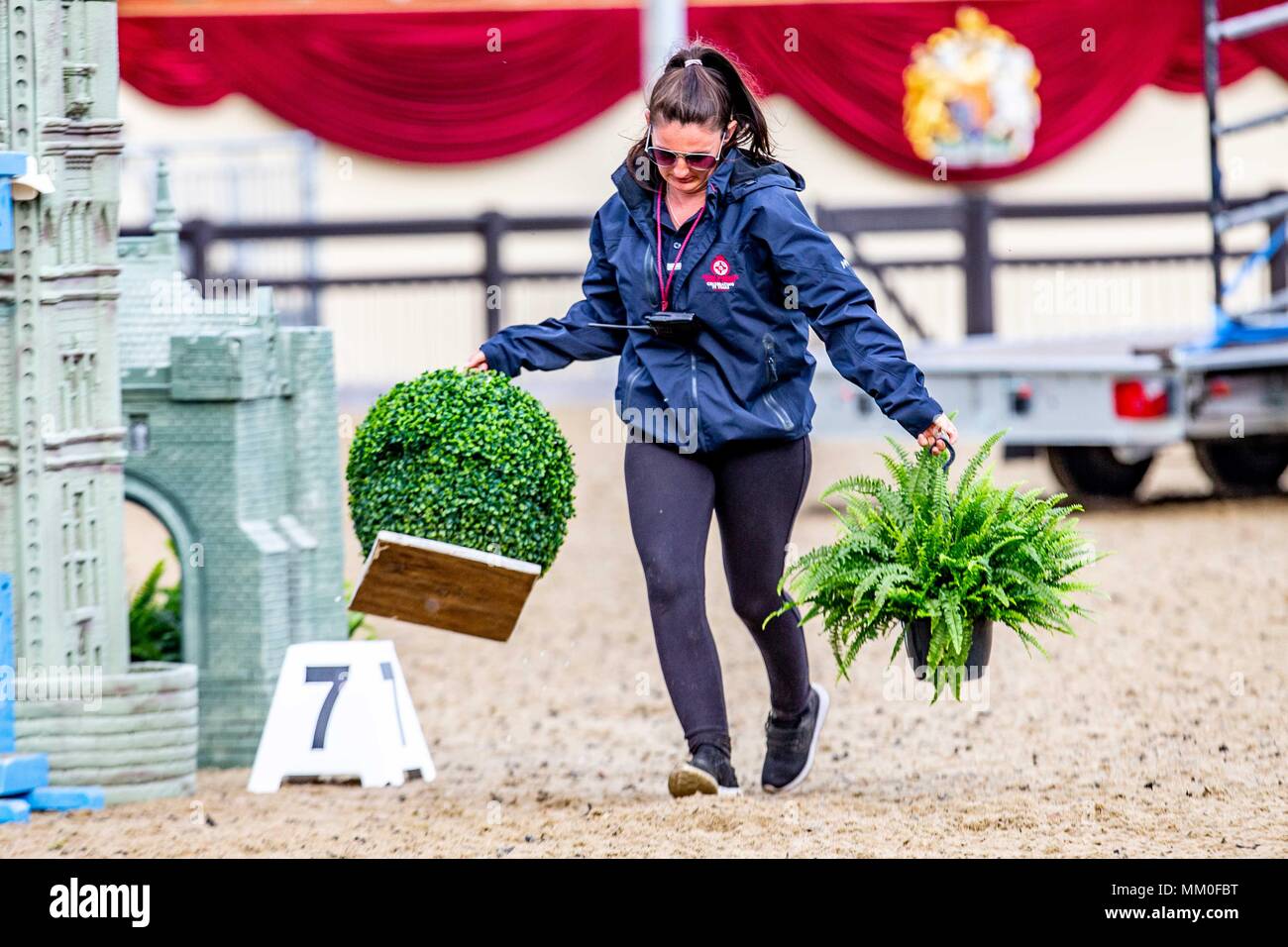Show jumping arena hi-res stock photography and images - Alamy