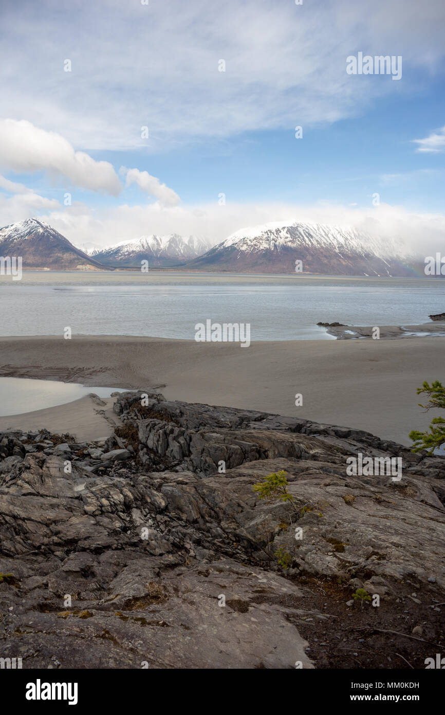 Turnagain arm tidal bore hi-res stock photography and images - Alamy