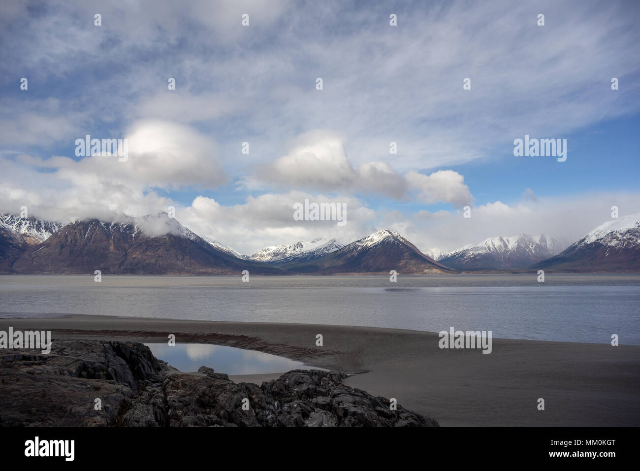 Turnagain arm tidal bore hi-res stock photography and images - Alamy