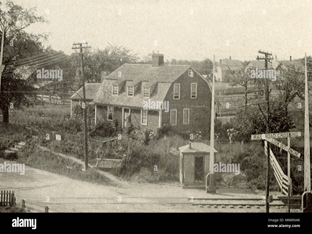 Old Peck House. Attleboro. 1920 Stock Photo - Alamy