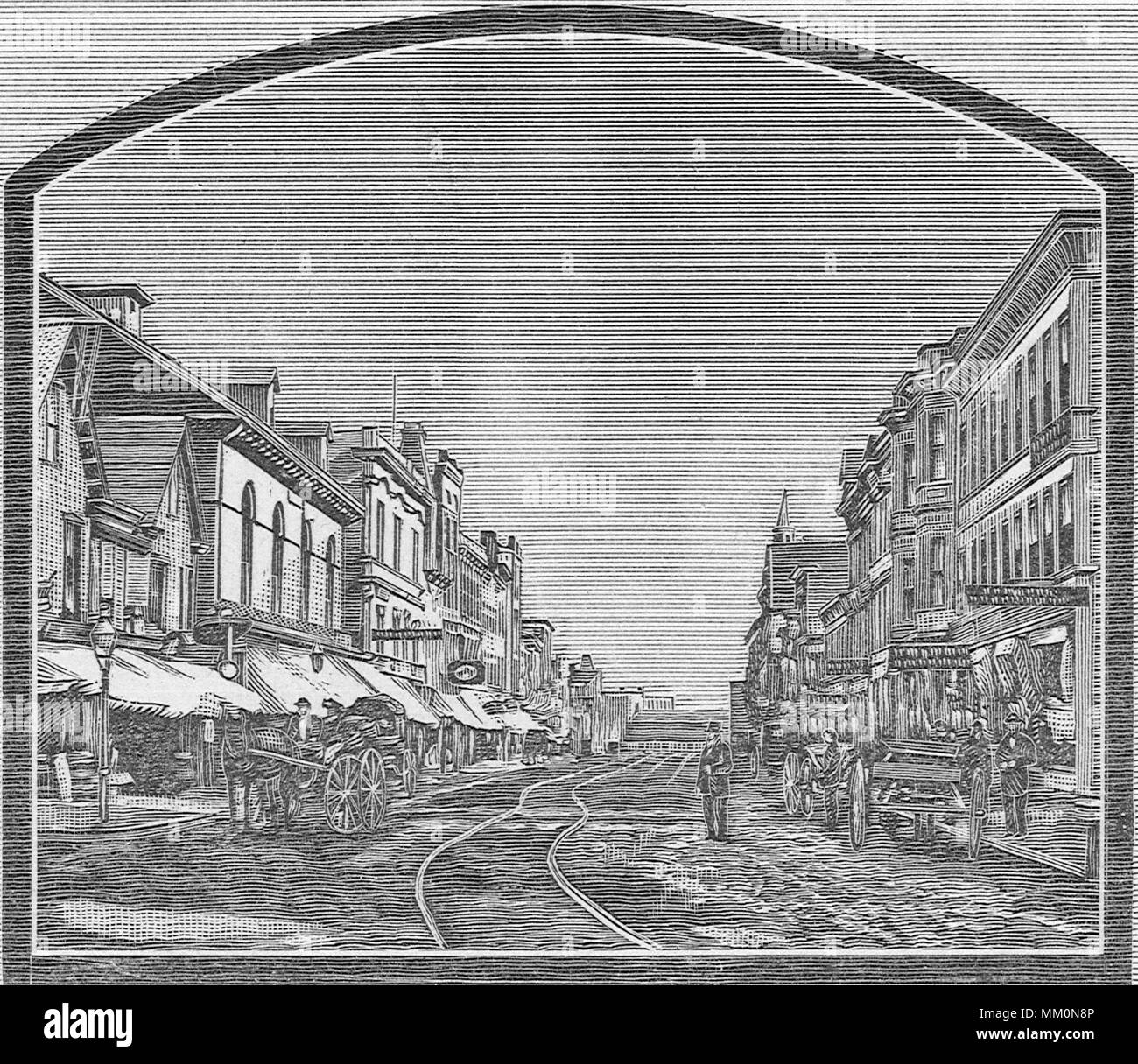 Massachusetts street Black and White Stock Photos & Images - Alamy
