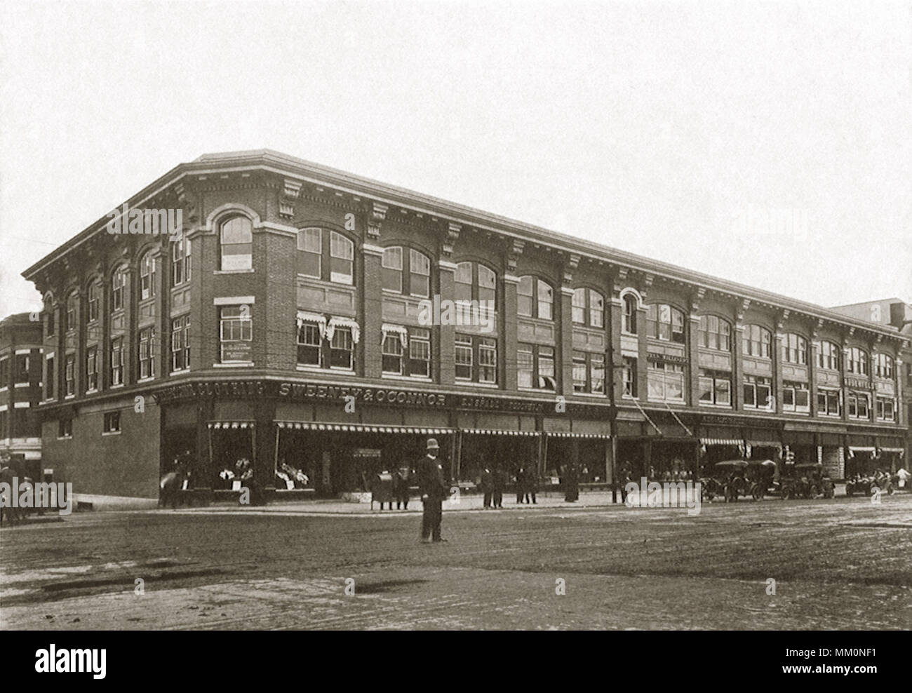 The Miller Building. Pittsfield. 1910 Stock Photo - Alamy