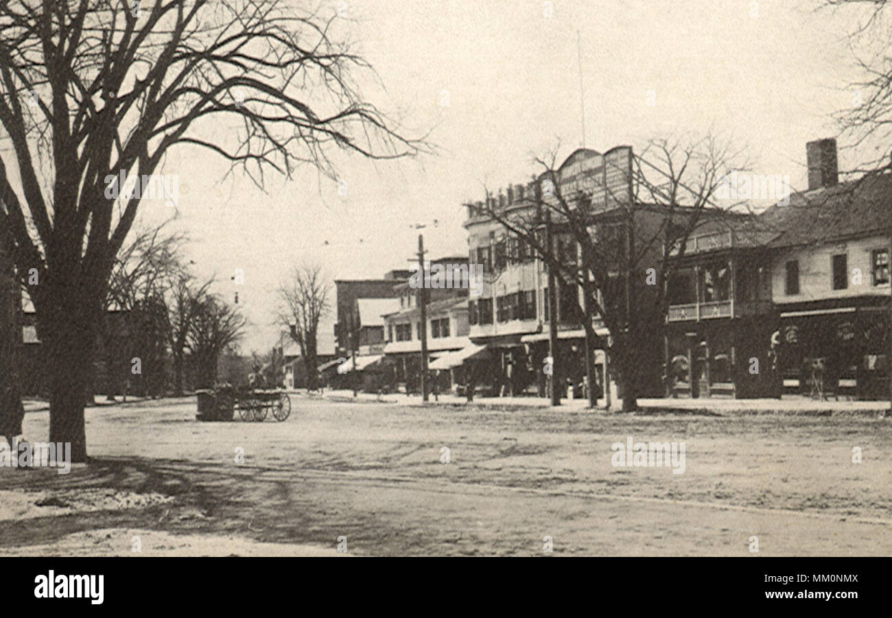 View of Main Street. Reading. 1905 Stock Photo - Alamy