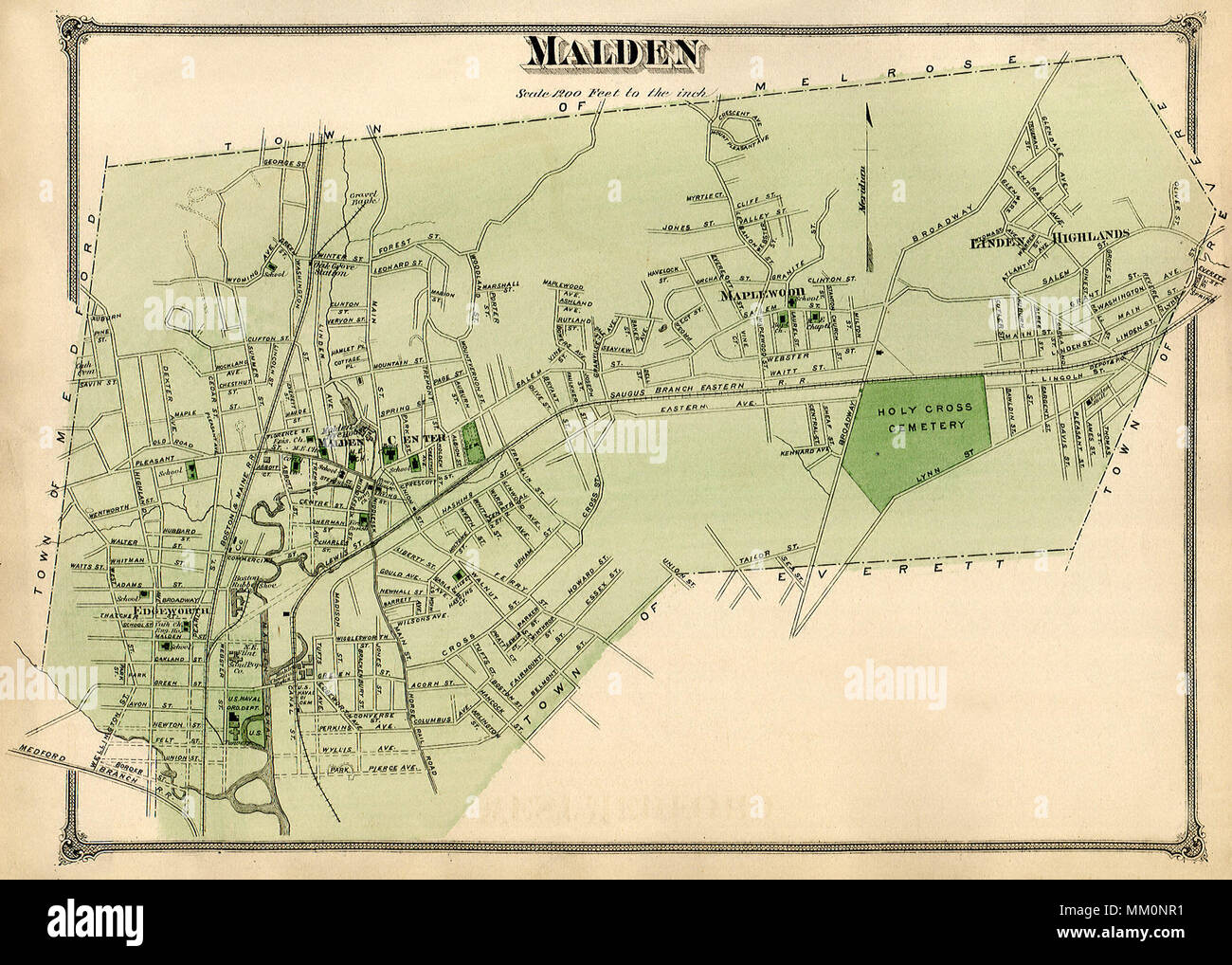 Town centre map hi-res stock photography and images - Alamy