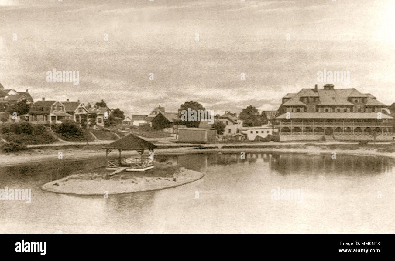 Hotel Pandora. Houghs Neck. 1897 Stock Photo - Alamy