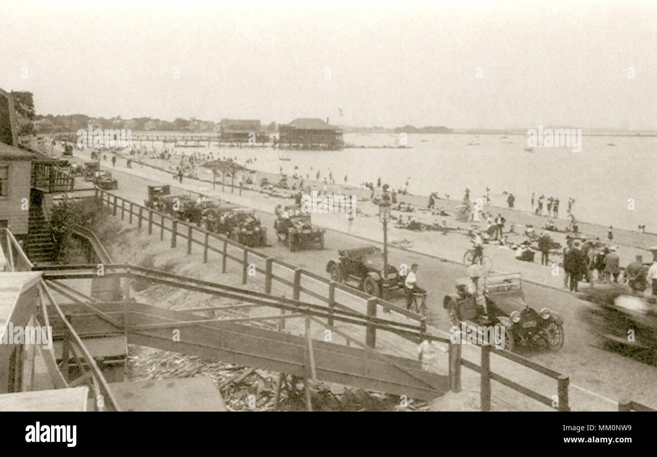 Quincy Shore Drive. Quincy. 1916 Stock Photo - Alamy