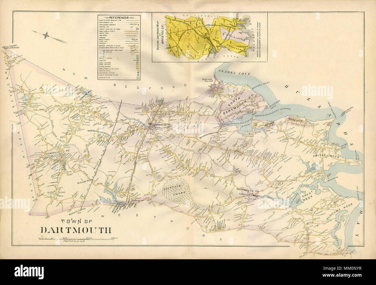 Dartmouth Map NSNS16 Halifax Dartmouth Nova Scotia Topo Map By