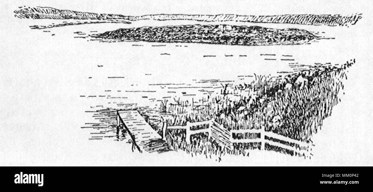 Cuttyhunk island mass Black and White Stock Photos & Images - Alamy