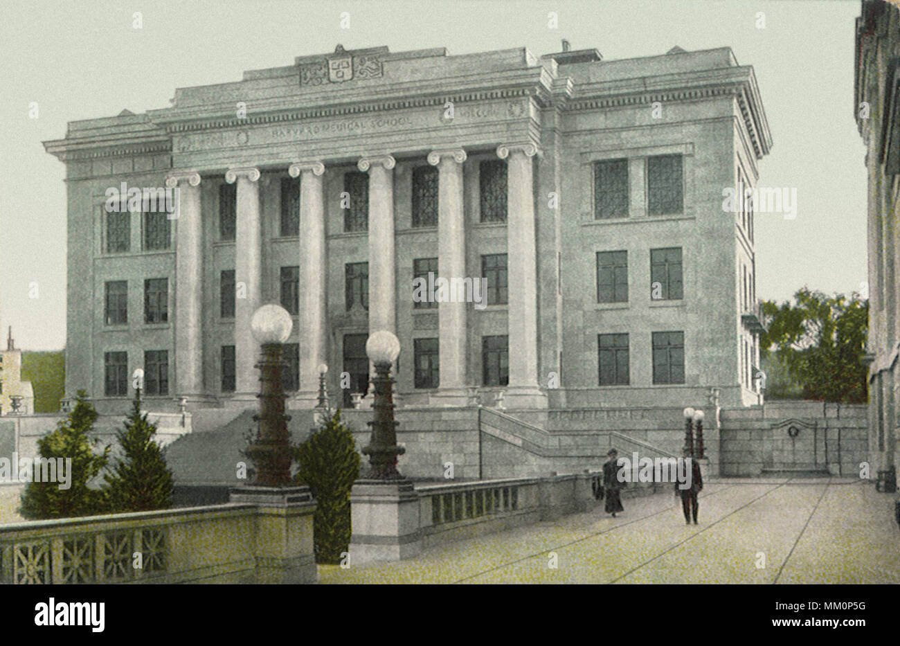 Harvard Medical School. Boston. 1912 Stock Photo - Alamy
