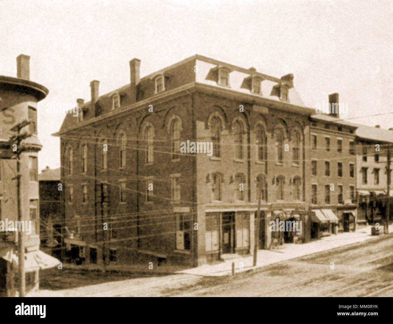 Masonic Building. Bangor. 1906 Stock Photo - Alamy