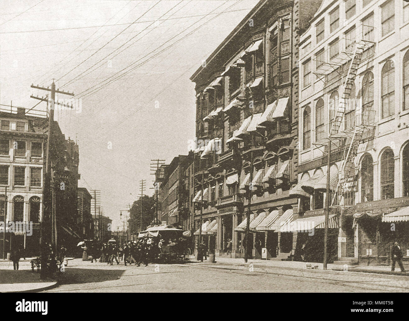 Providence rhode island street hi-res stock photography and images - Alamy
