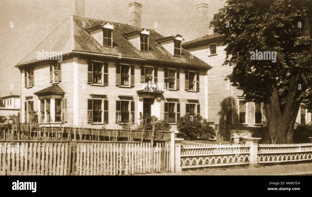 Henry Sherburne House. Portsmouth. 1940 Stock Photo - Alamy