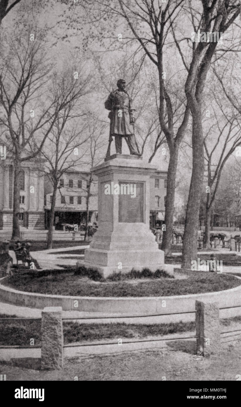 Soldiers' Monument. Keene. 1880 Stock Photo - Alamy