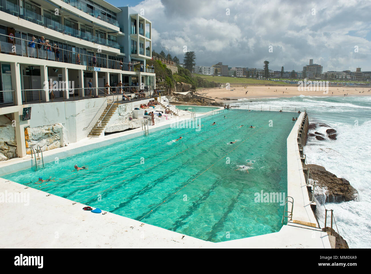 Bondi Icebergs swimming pool. Bondi Beach, Sydney Stock Photo - Alamy