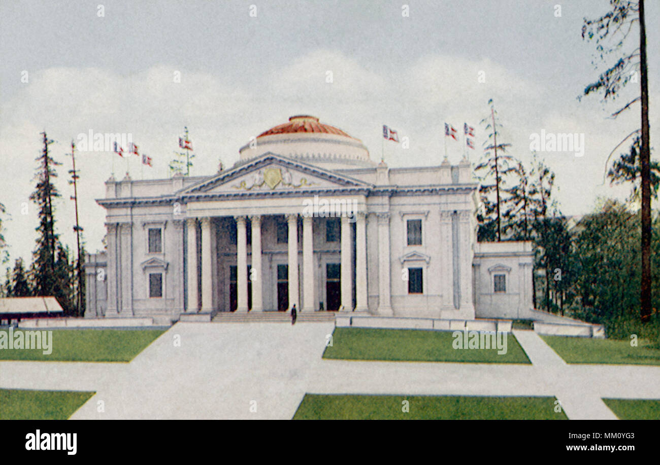 Oregon State Building. Portland. 1908 Stock Photo - Alamy