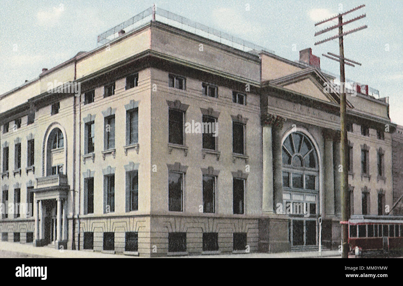 Scottish Rite Temple. Portland. 1910 Stock Photo - Alamy