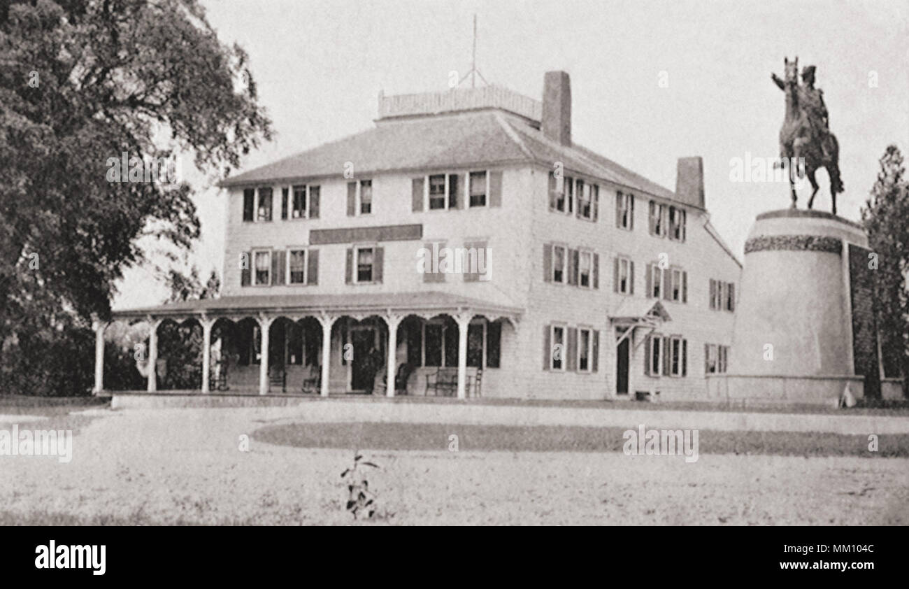 Putnam House and Monument. Brooklyn. 1910 Stock Photo - Alamy
