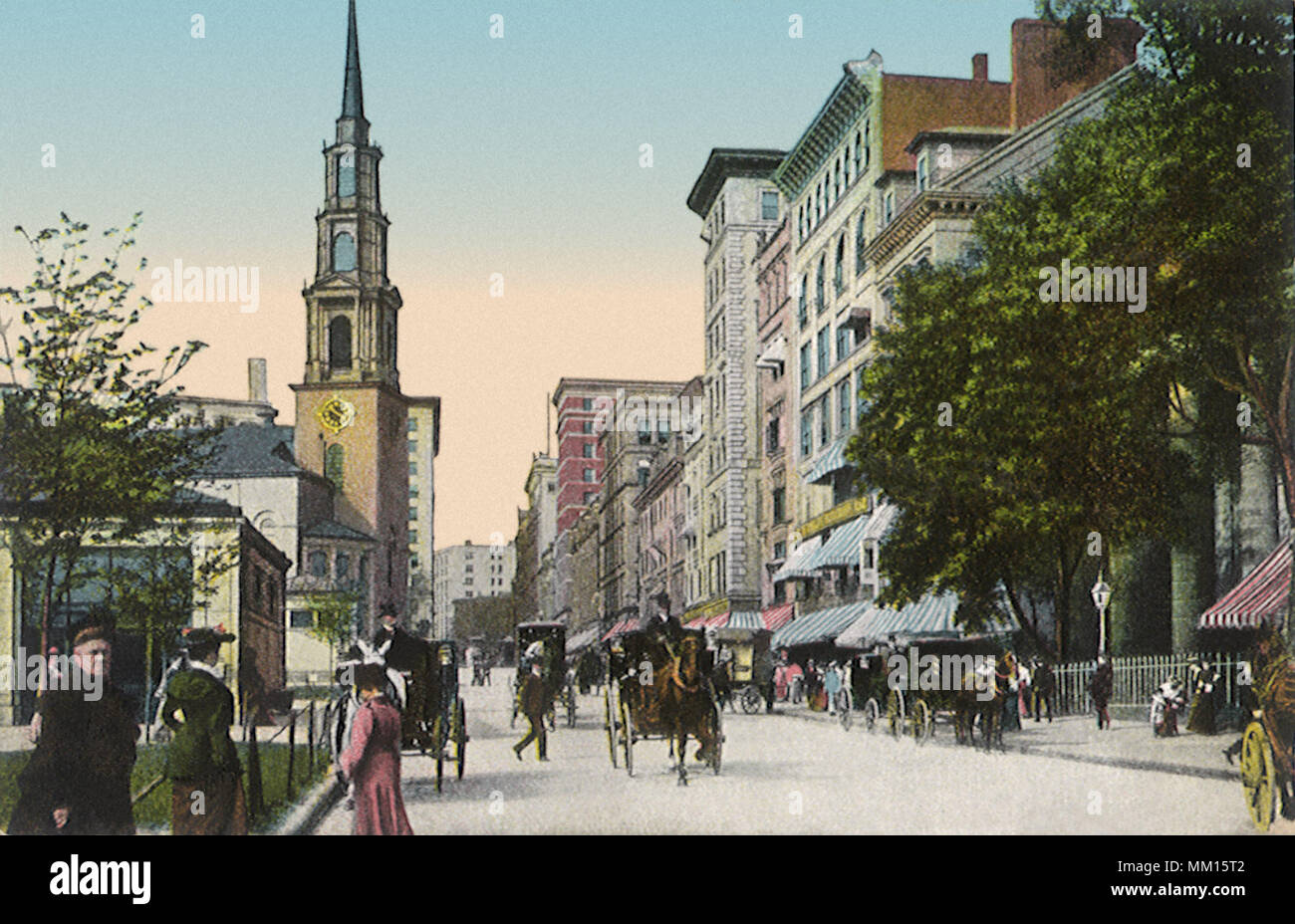 State street boston hi-res stock photography and images - Alamy