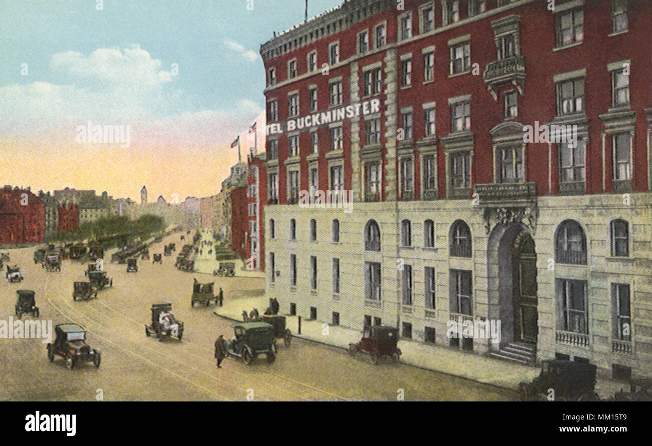 Hotel Buckminster. Boston. 1915 Stock Photo - Alamy