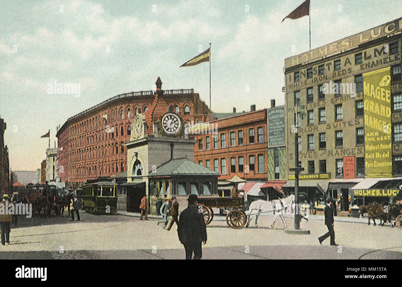 Boston square hi-res stock photography and images - Alamy