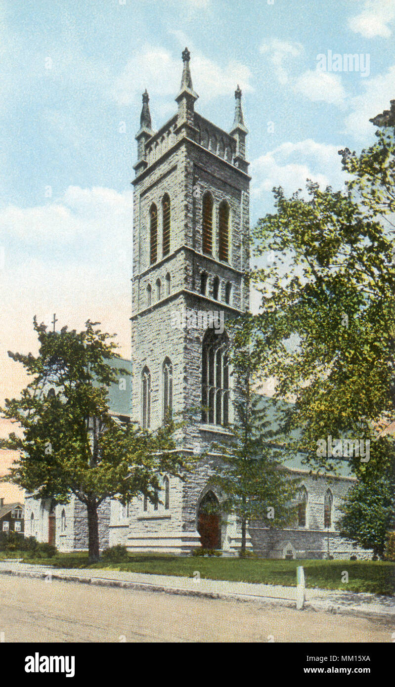 Saint Mary's Church. Milford. 1910 Stock Photo - Alamy