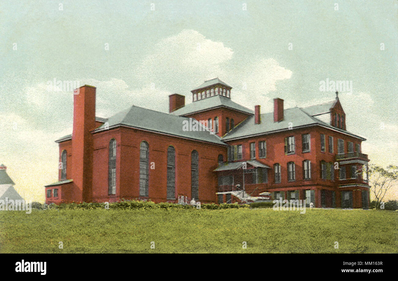 Franklin County Jail. Greenfield. 1910 Stock Photo - Alamy