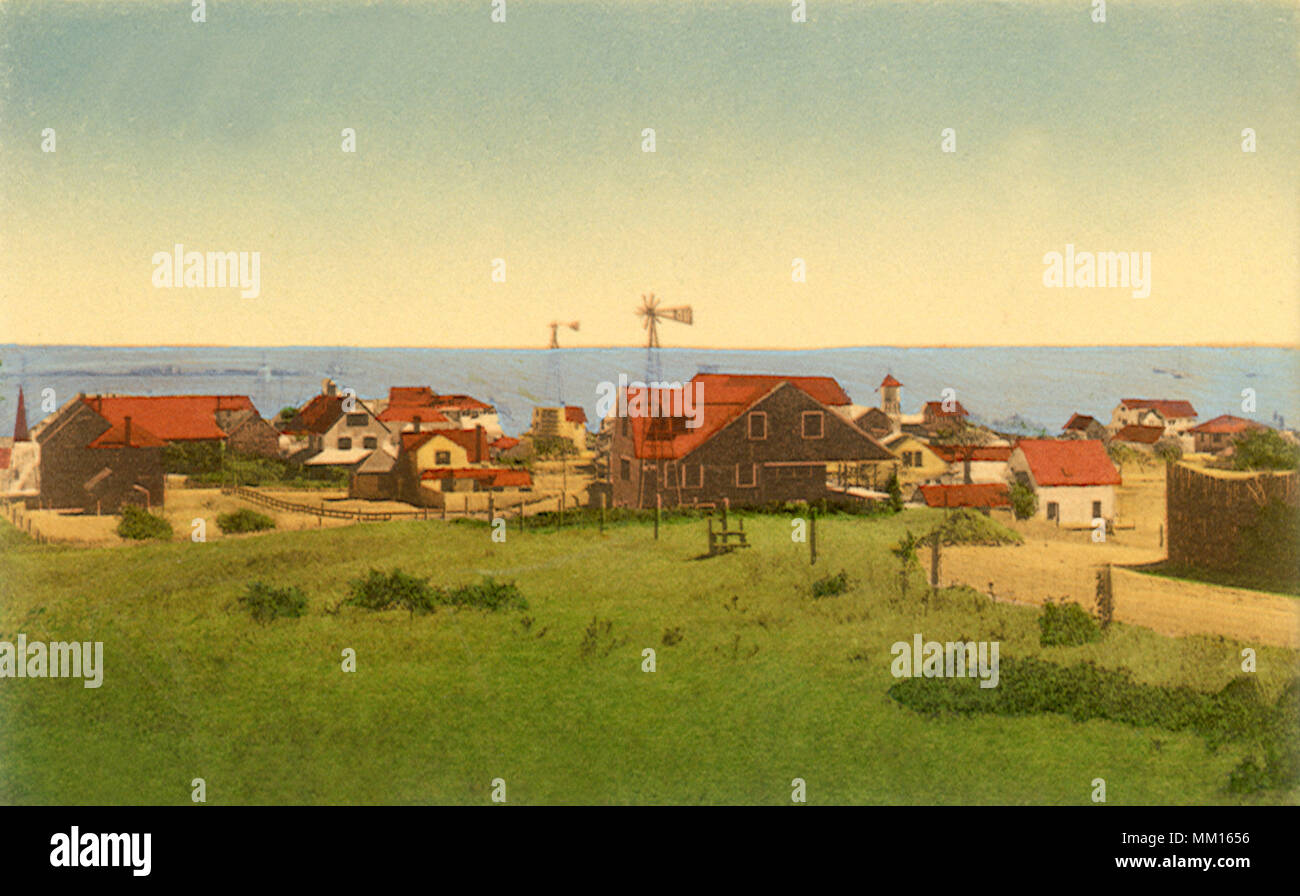 View of Sunset Hill from Hyannis Port. 1910 Stock Photo - Alamy