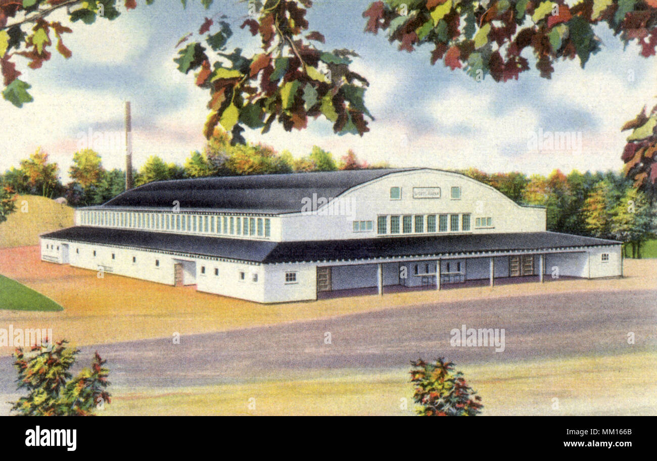 Sports Arena. Fort Devens. 1940 Stock Photo - Alamy