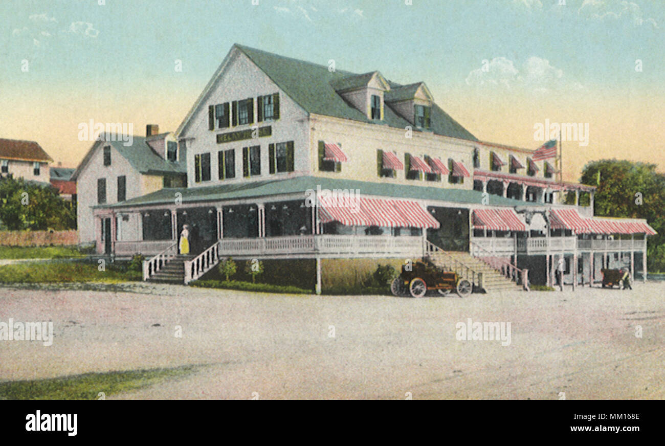 Relay House. Bass Point. Nahant. 1912 Stock Photo - Alamy