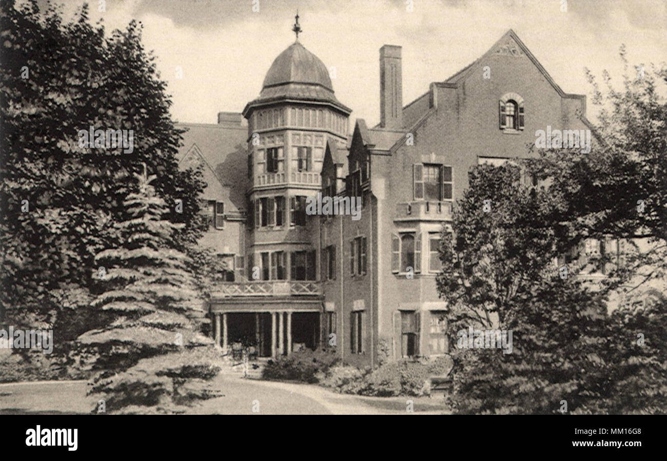 Safford Hall. South Hadley. 1910 Stock Photo - Alamy