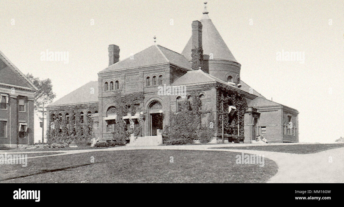 Public Library. Somerville. 1906 Stock Photo - Alamy