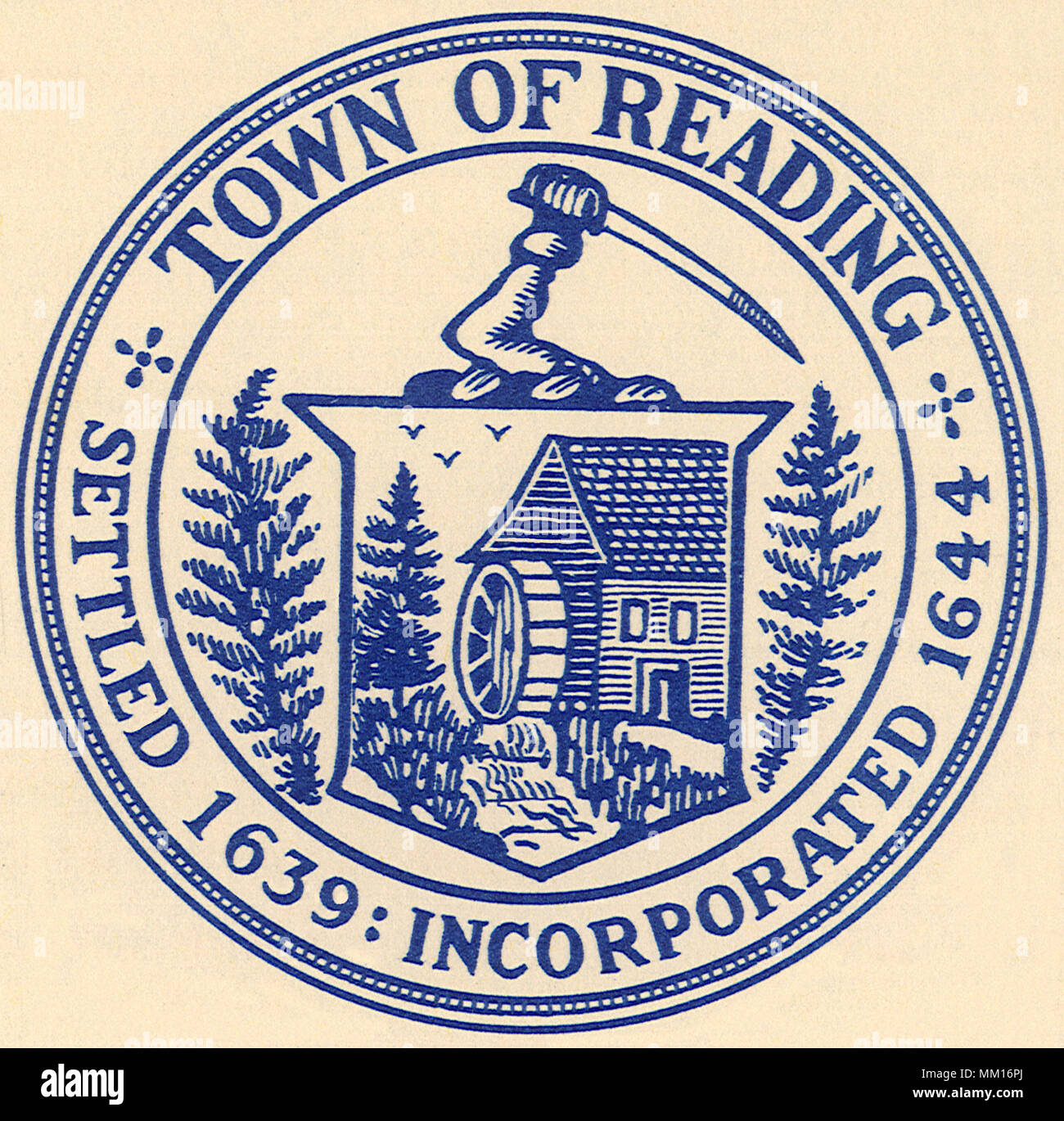 Massachusetts bay state seal hi-res stock photography and images - Alamy