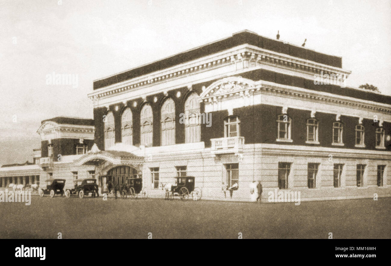 Union Station. Pittsfield. 1925 Stock Photo - Alamy